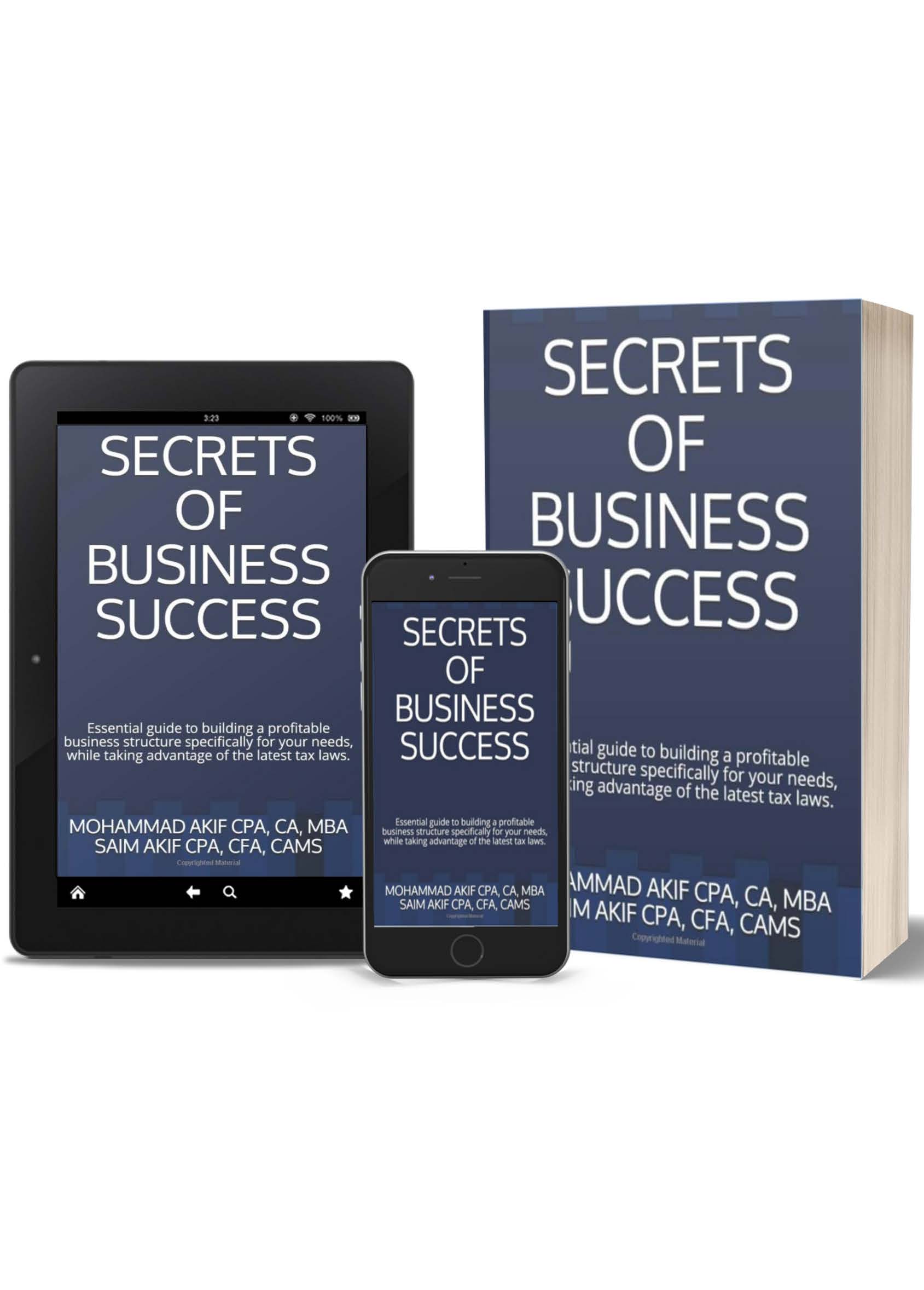 Secrets of Business Success - AKIF CPA